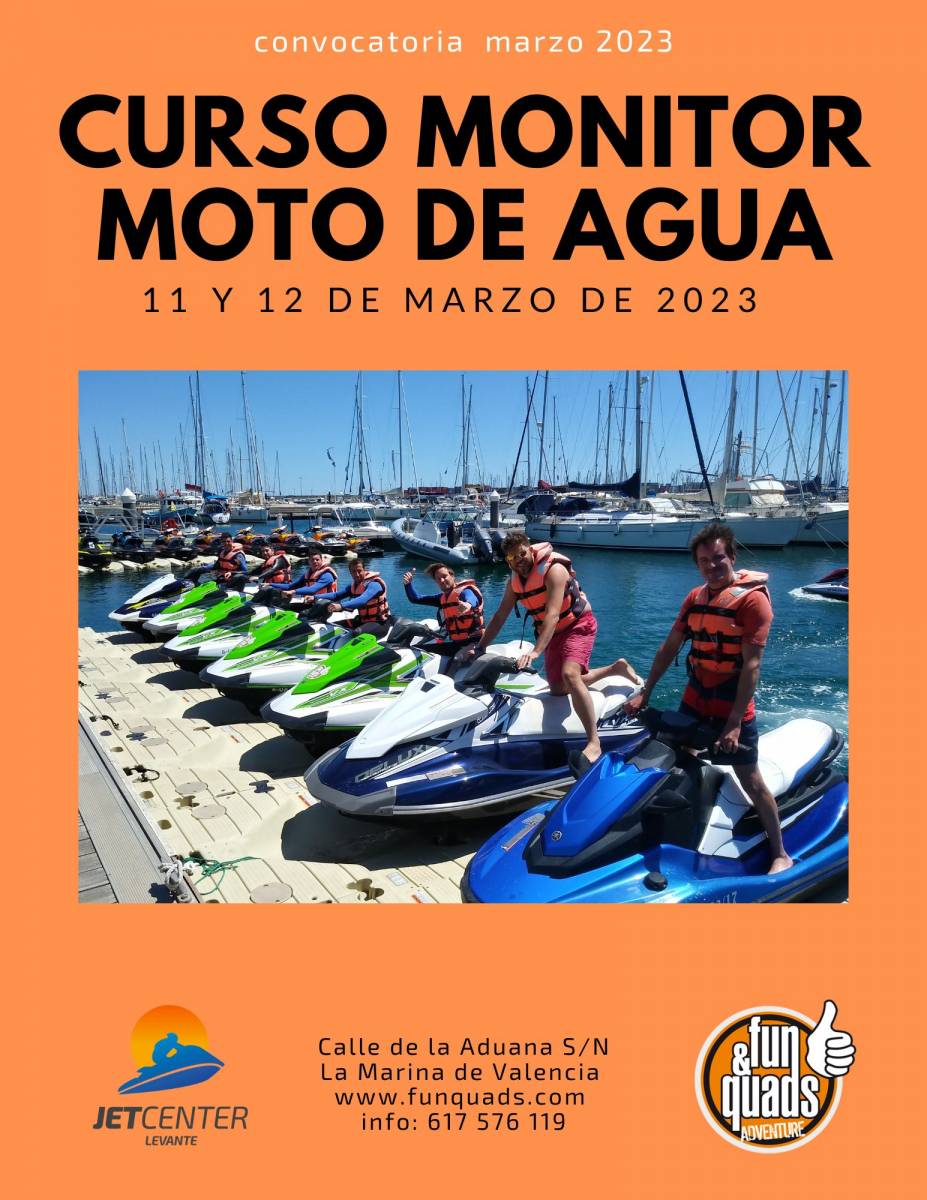 Official jet ski instructor course in Valencia | Fun&Quads
